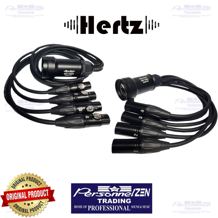 HzA Hertz RYA61-4M & RYA61-4F CAT TAILS 1 Meter Male RJ45 to 4 Female ...