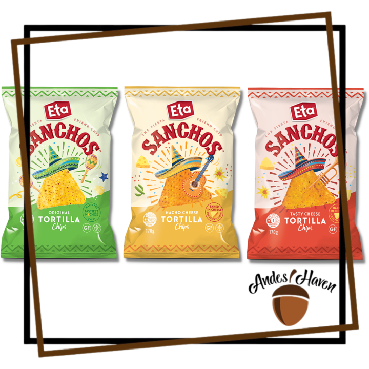 【ETA】Sanchos Nacho Cheese Tortilla Chips - 170g | Lazada