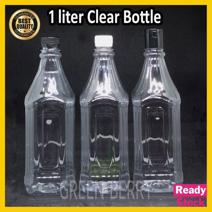 1000ml | 1 liter Empty PET Juice Plastic Bottle | Botol Kosong Plastik Jus | 1000ZA | Lazada
