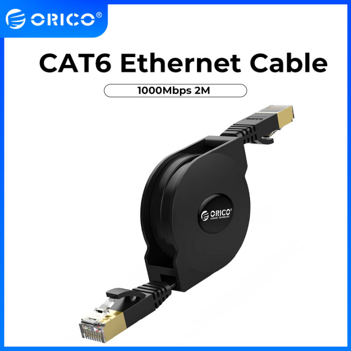 ORICO CAT6 Ethernet Cable Portable Retractable Ethernet LAN Internet ...