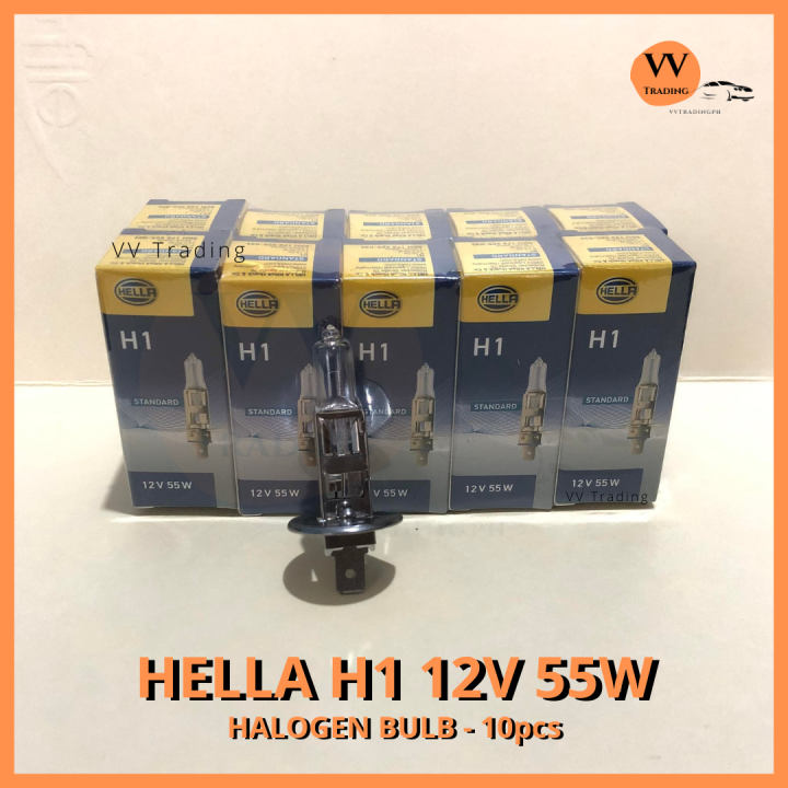 HELLA H1 12V 55W Halogen Bulb | Lazada PH