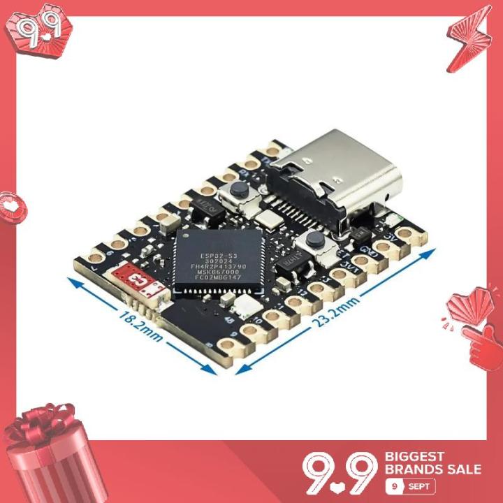Refreshing 1 bộ siêu nhỏ Wifi Bluetooth 5.0 ESP32-S3 supermini ban phát triển cho Arduino ...