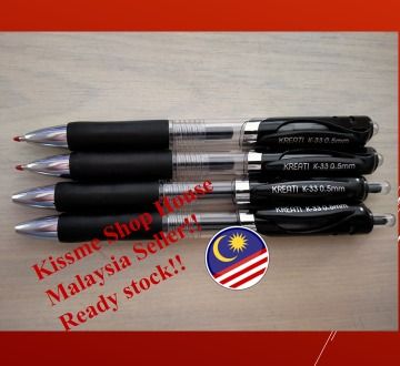 Malaysia Seller Ready stock!! KREATI K-33 0.5mm Fine Signature Black ...