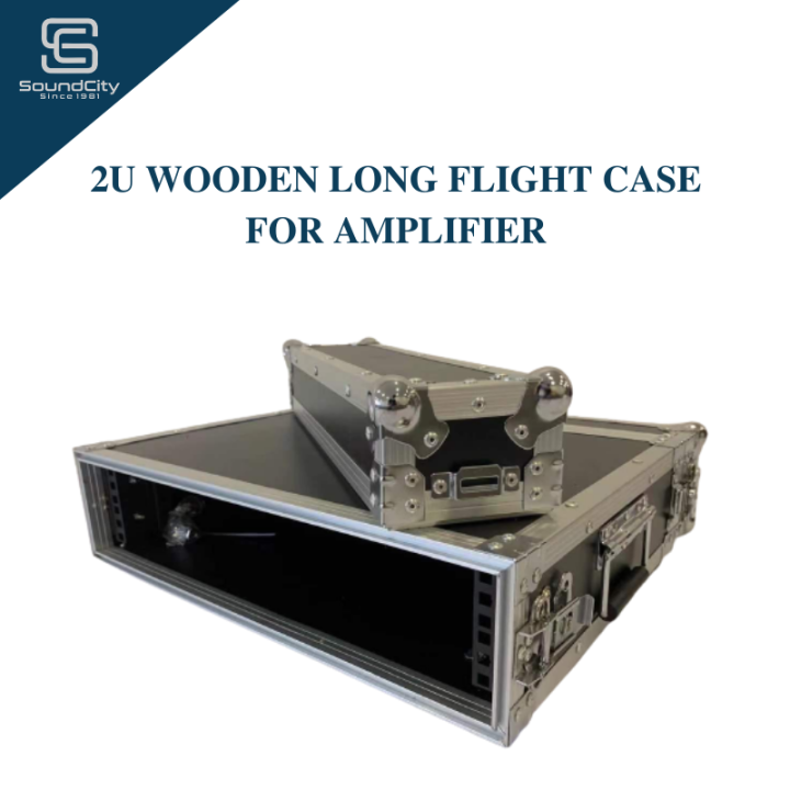 2U Wooden Long Flight Case For Amplifier | Lazada
