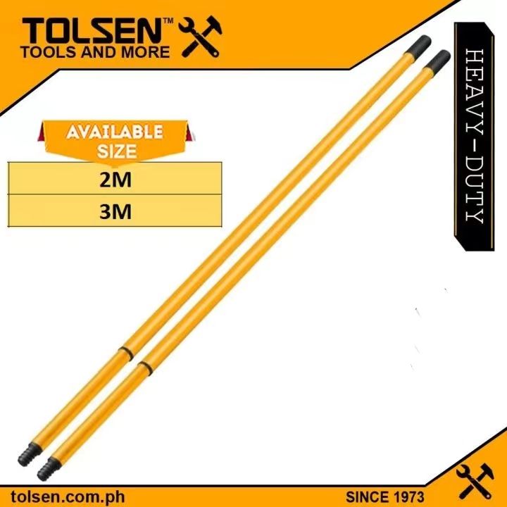 Tolson Extension Pole for Paint Roller (2m 3m/Stainless Steel 3 Section ...
