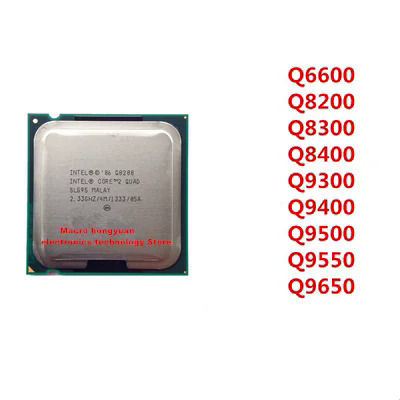 Quad-Core Q9505 Q9450 Q8200 Q8300 Q8400 Q9300 Q9550 Q9650 775 Pin CPU ...