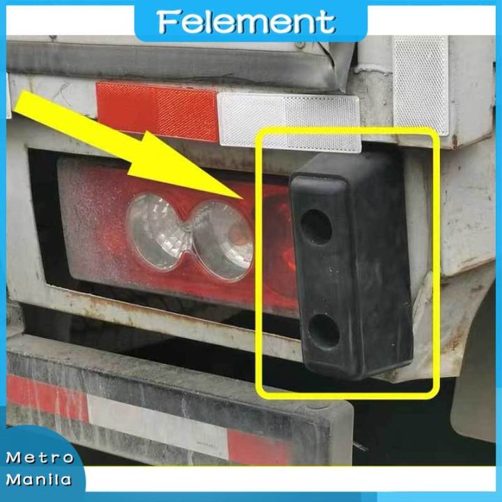 Truck Bumper Guards Trailer Truck Lorry Van Truck Bumper Safety Block ...