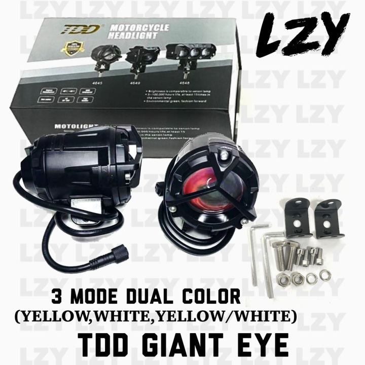TDD Original 1Pair Giant Eye Mini Driving Light MDL Motorcycle ...