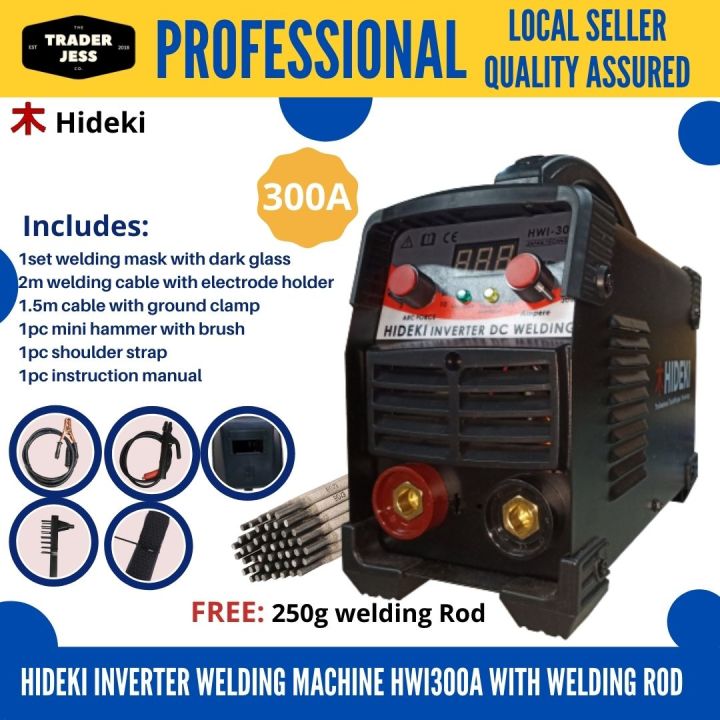 Hideki Digital Inverter Welding Machine 300A with circuit breaker ...