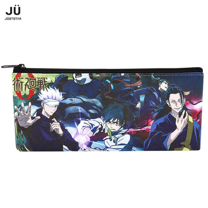 Just Star Jujutsu Kaisen Pencil bag Storage Bag Stationery Pouch Satoru ...