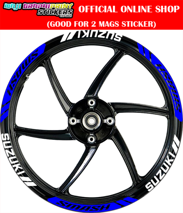 Suzuki Smash Mag Sticker Cut Out - New Design | Lazada PH