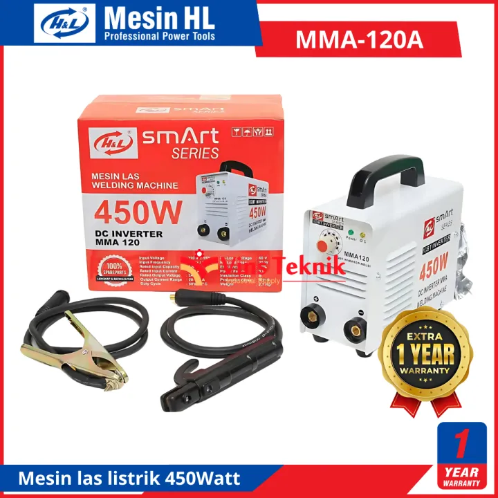 Mesin travo las listrik 450Watt IGBT Inverter H&L SMART series 120A ...
