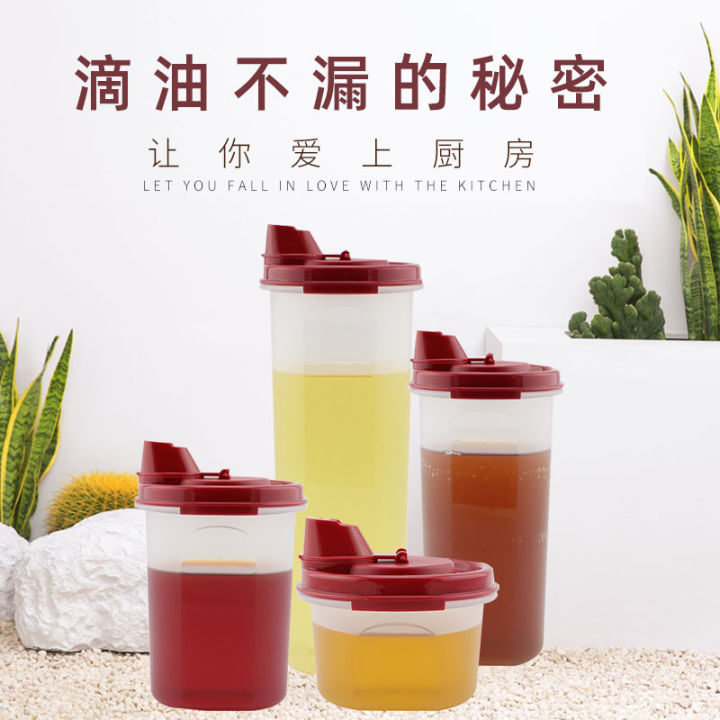 Cletanu Tupperware 6589 large and medium-sized leak proof pot kitchen ...