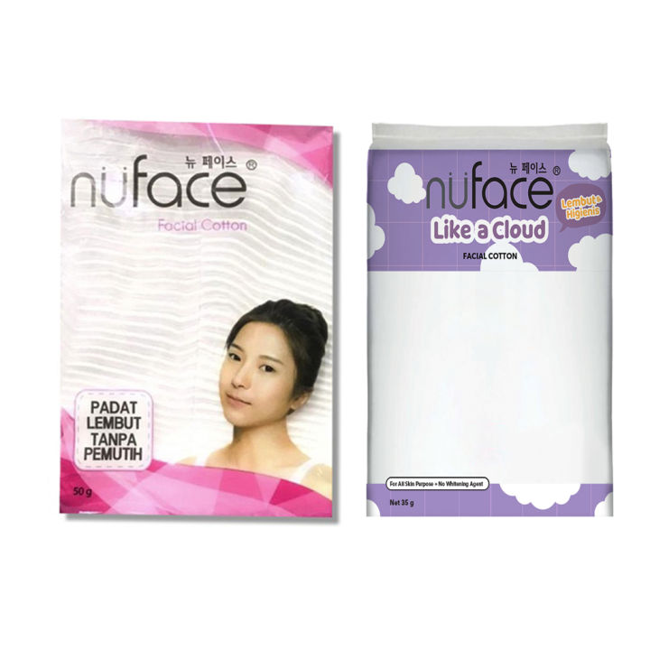 Nuface Facial Cotton - Kapas Wajah | Lazada Indonesia