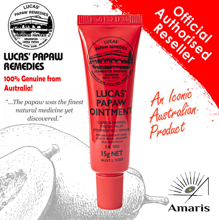LUCAS PAPAW OINTMENT 15g EXP DATE: NOV 2027 (AUTHENTIC AUSTRALIA ...