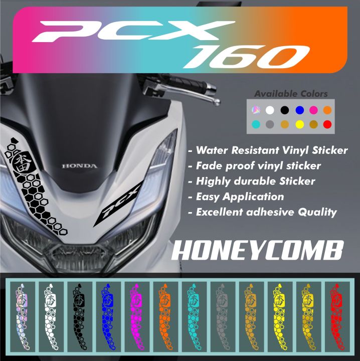 Honda PCX 160 Front Decals Stickers | Lazada PH