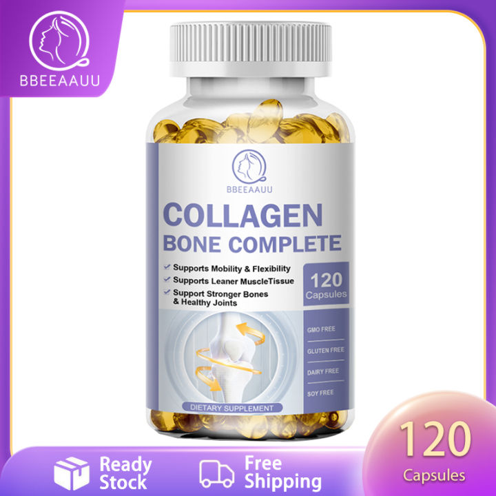Bbeeaauu Collagen Bone Complete 500mg (Types I, III) Advanced Bone ...