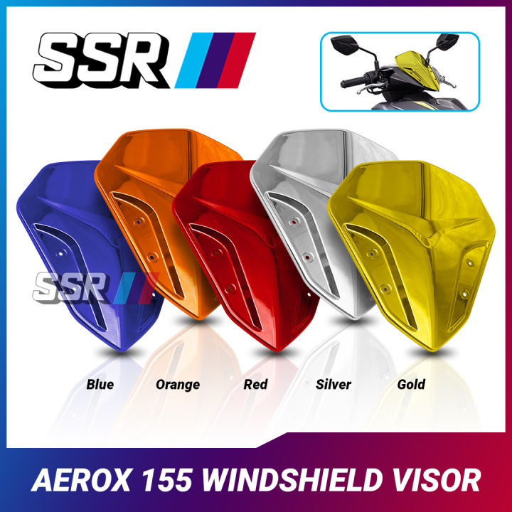 Aerox 155 Chrome Windshield Visor ABS Plastic | Lazada PH