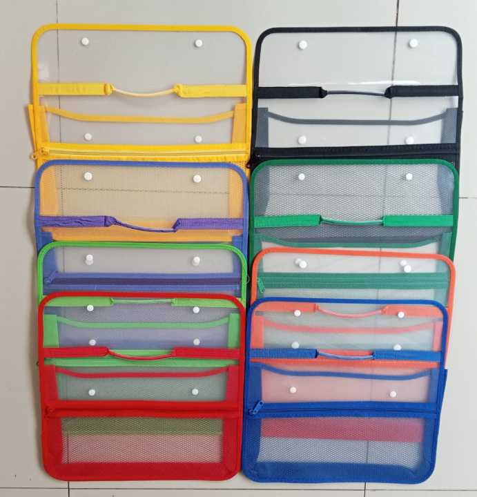 MAP PLASTIK KANCING 2 JARING FOLIO [F4] / MAP TENTENG DOKUMEN / SCHOOL ...