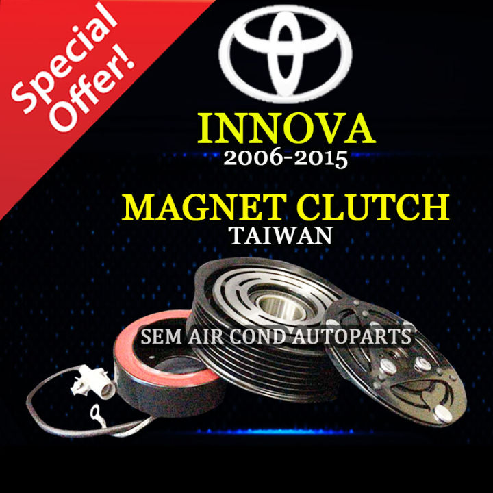 TOYOTA INNOVA 2006-2015 YEAR OEM TAIWAN NEW MAGNETIC CLUTCH (CAR ...