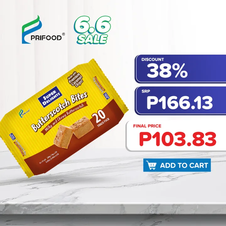 Prifood Super Delights Butterscotch Bites 280g | Lazada PH