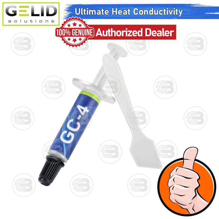 [CoolBlasterThai] Gelid GC-4 Thermal Compound 1G.(TC-GC-04-A) | Lazada ...
