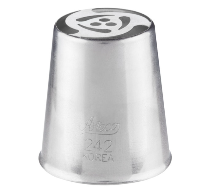 Ateco Tip 242, หัวบีบ เอคโค่ no.242 , Ateco Russian Piping Tip 242 หัว ...