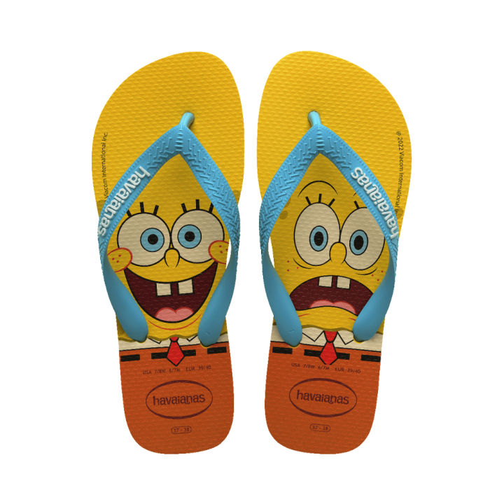 Havaianas Top Spongebob Flip Flops (Citrus Yellow) | Lazada PH
