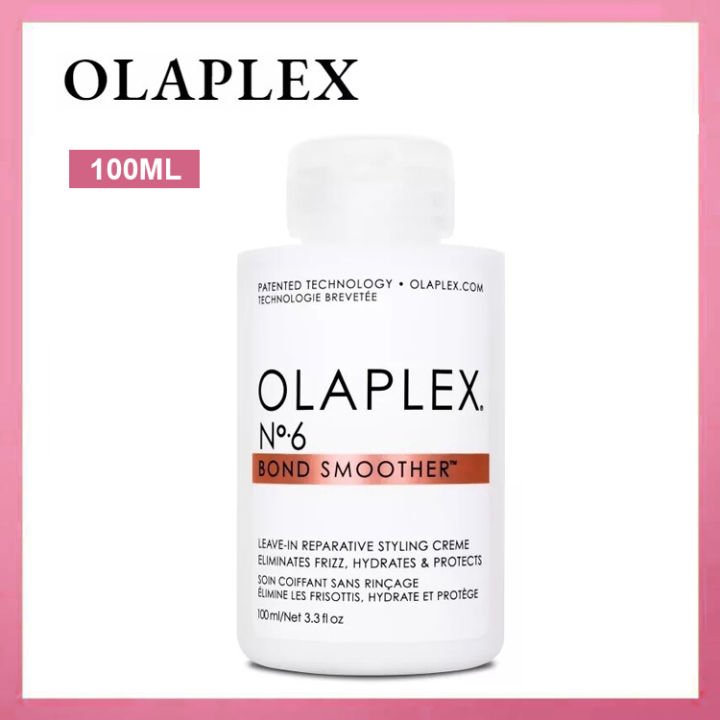 OLAPLEX No.6 Bond Smoother 100 ml hair food to strengthen the hair. without washing out (apply ...