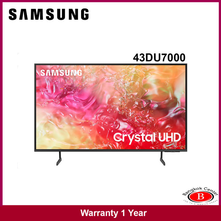 SAMSUNG Smart TV Crystal UHD 4K 43DU7000 Series รุ่น UA43DU7000KXXT ...