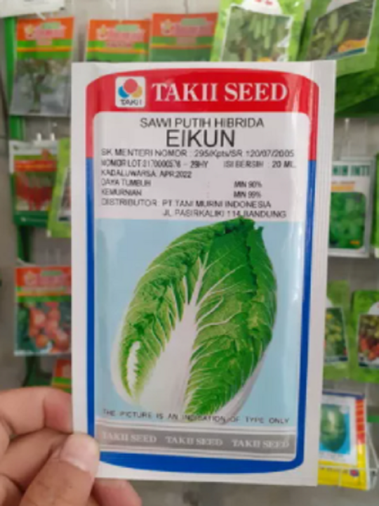 BENIH SAWI PUTIH EIKUN / BIBIT SAWI PUTIH EIKUN TAKII SEED 10 gram ...