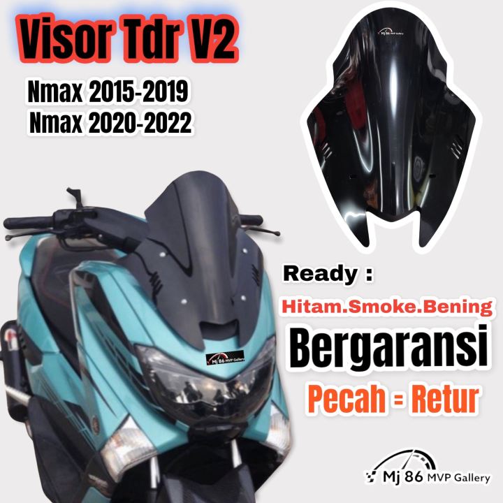 Mvp Gallery - Visor Nmax Model TDR V2 Jenong Winshield Yamaha Nmax ...