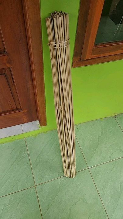 10 Batang Stik Bambu Bahan Layangan | Ajir Tanaman | Stik Bambu Panjang ...