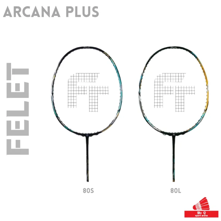 FELET ARCANA 80S PLUS / FELET ARCANA 80L PLUS RACKETS (Frame Only) FREE ...