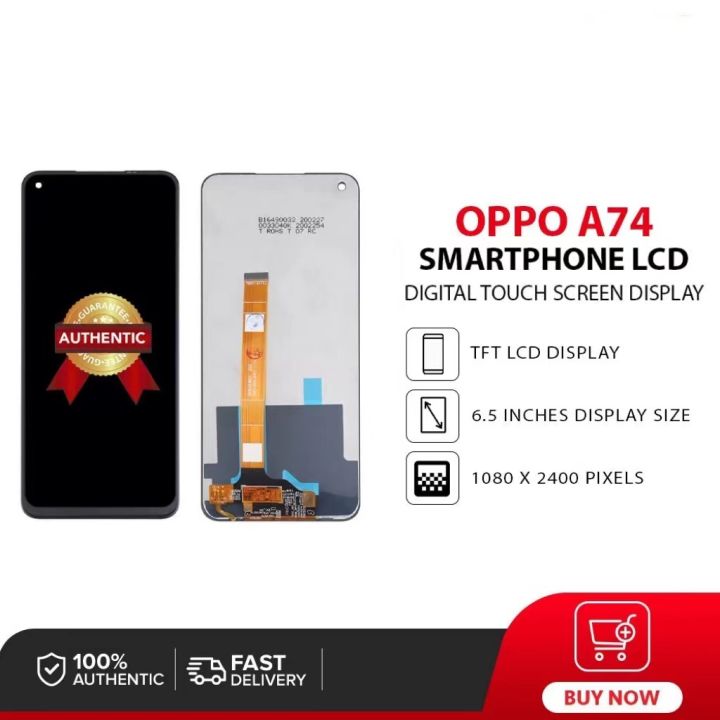 Smartphone LCD for Oppo A74 (TFT) Digital Touch Screen Display | Lazada PH