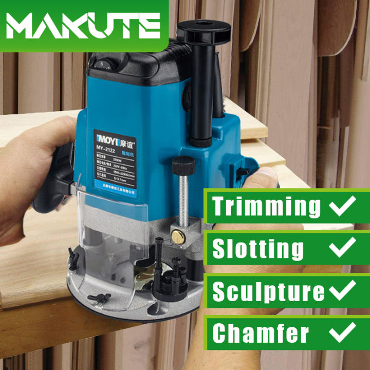 Wood Router Tool Wood Trimmer Router Electric hand Trimmer Laminate ...