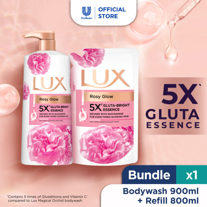 Lux Revitalizing Moisture Pack - 1x Lux Body Wash 900ml + 1x Lux Body ...