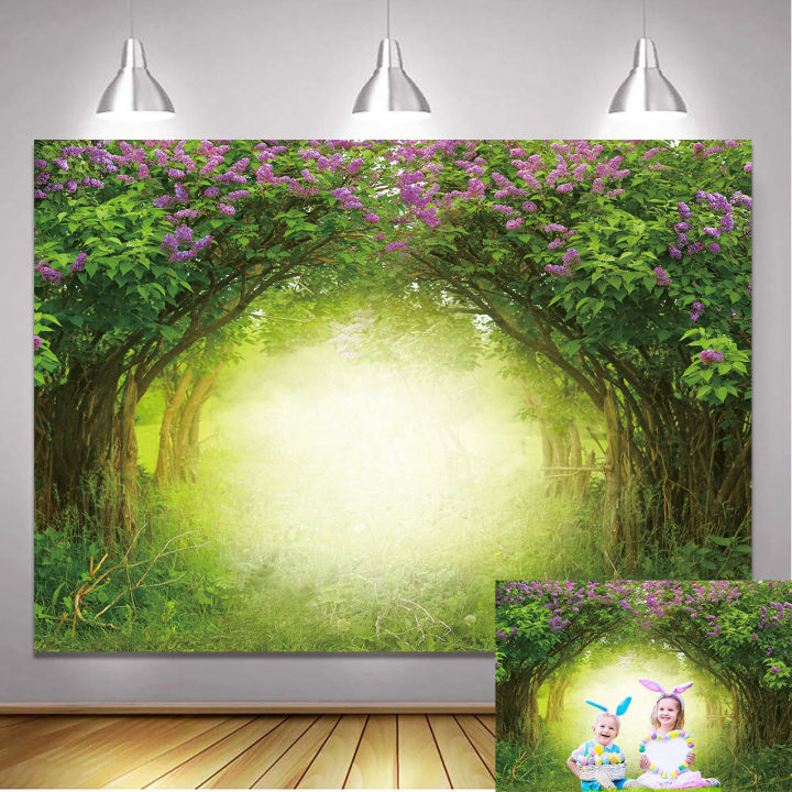 1PC Green Forest Jungle Nature Photography Backdrop Photo Studio Baby ...