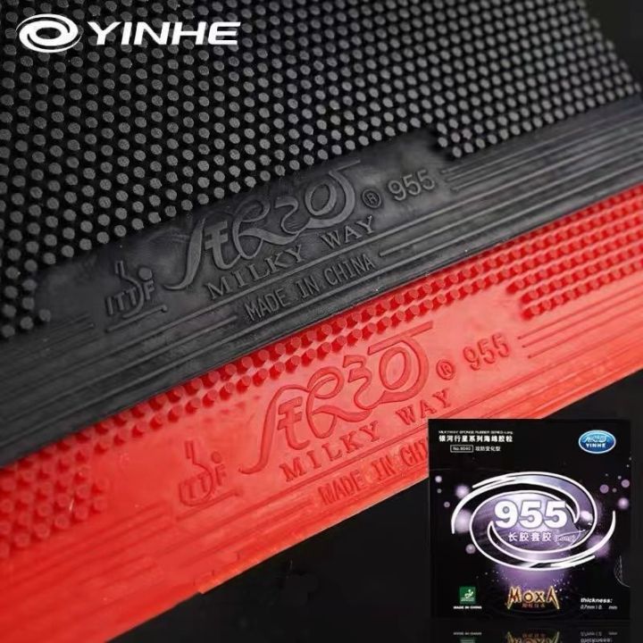 YINHE 955 Pimples Long Rubber Defensive Control Original Galaxy Pips Long Table Tennis Rubber ...