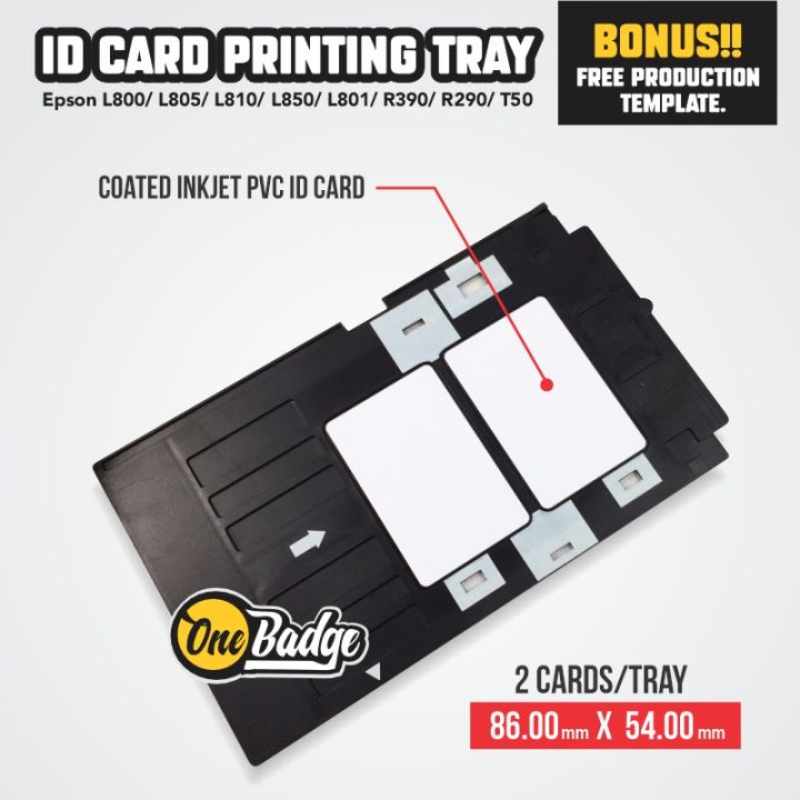 Epson Card Printing Tray | PVC ID Card Tray For Inkjet Printer Epson ...