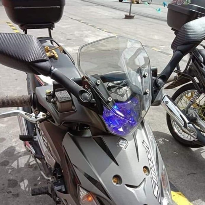 Suzuki Smash 110 & 115 Side mirror Bracket set | Lazada PH