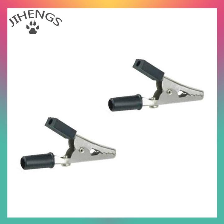 JIHENGS 10Pcs Metal Alligator Clips Test Clips Electronic Product Test ...