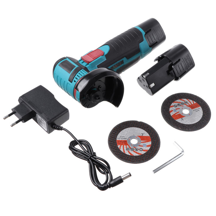 12V Mini Brushless Cordless Angle Grinder Cutter Cutting Machine ...