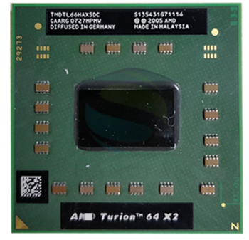Hulics Turion 64 X2 Mobile technology TL-66 TMDTL66HAX5DM 1M Cache/2.3GHz/Socket S1/Dual-Core ...