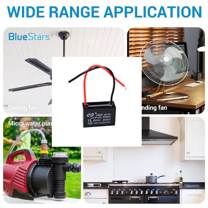 500V CBB61 8uf Fan Capasitor Motor Capacitor Fan 8uf cbb61 capacitor ...