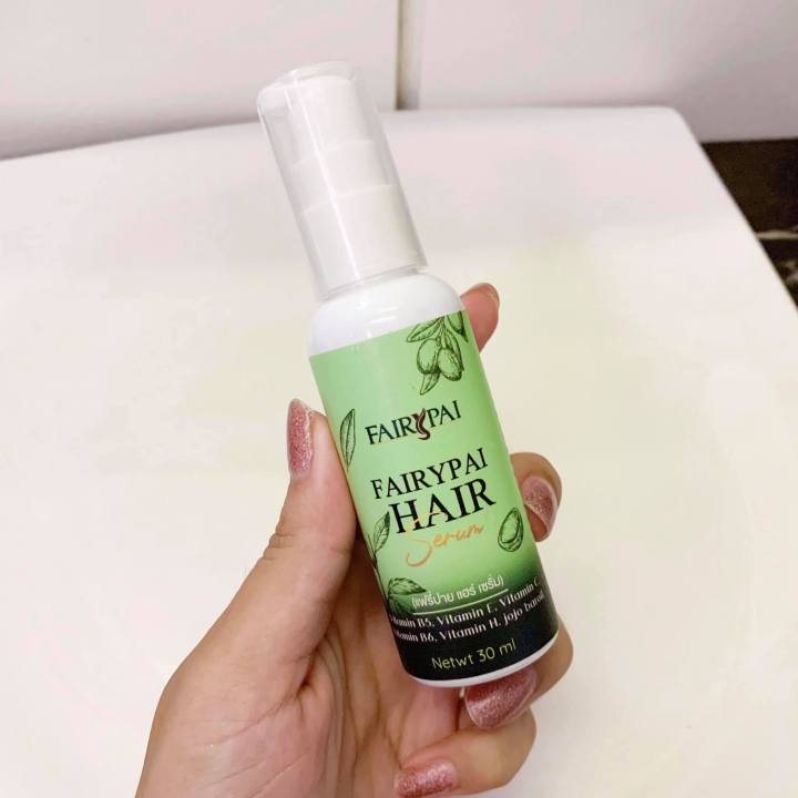 1 ขวด ผลิตภัณฑ์ดูแลเส้นผม แฟรี่ปาย แฮร์เซรั่ม FAIRY PAI HAIR SERUM แฮร์ ...