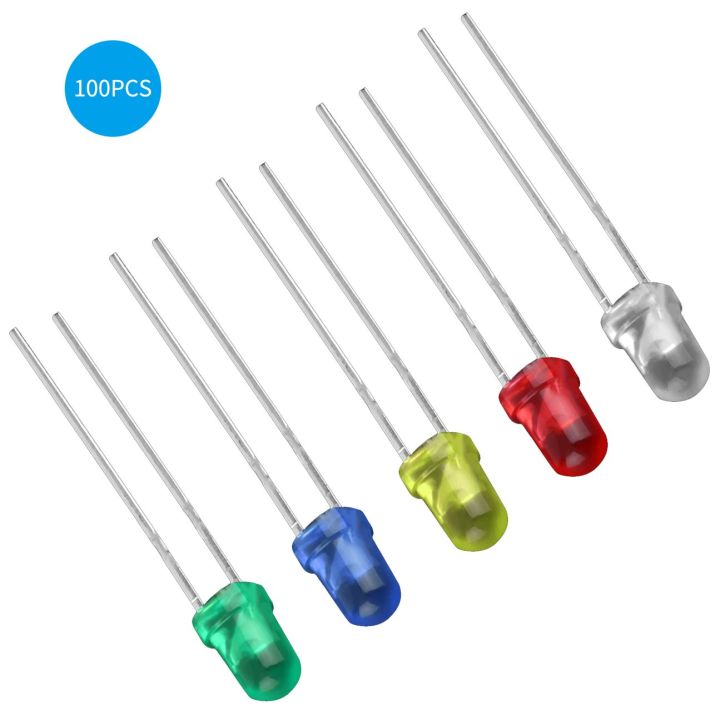 Best Sellers 100pcs LED Beads High Performance Five Color LED Light ...