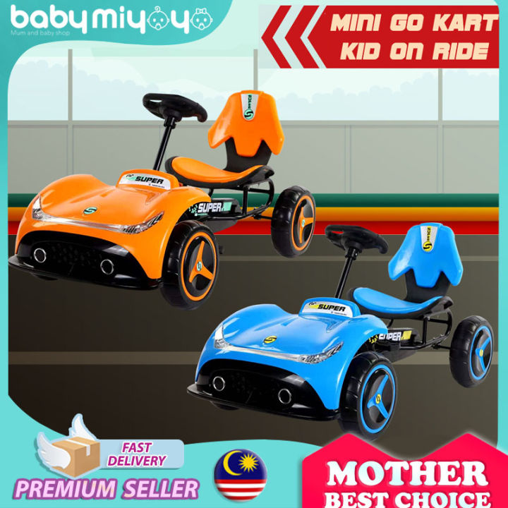 【Mini Go Kart】BabyMiyOyO Kids Racing Ride on Toy car for Kids Racing ...