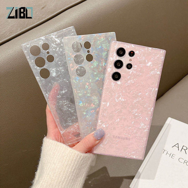 Fashion Cameo Shell Pattern Phone Case For Samsung Galaxy S24 S23 S22 S21 S20 S10 Plus Note 20 ...