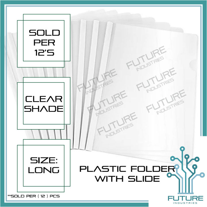 Plastic Folder With Slide Report Cover Plastic File Folder Sliding Bar ...